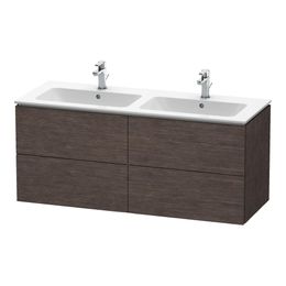 Duravit Waschtischunterschrank L-Cube 129x48,1x55cm, 4 SBK, wd, Ei dkl. geb. (LC625907272)