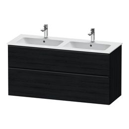 Duravit Waschtischunterschrank D-Neo 128x46,2cm, 1 Kast, 1 A, sw/Ei sw (DE43650BD160000)