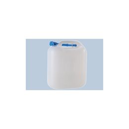 H&uuml;nersdorff H&uuml;nersdorff Wasserkanister ECO 22 L mir Rohr, HD-PE natur, mit blauem Zubeh&ouml;r (817600)