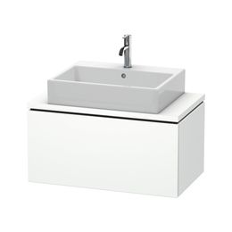Duravit Waschtischunterschrank Compact L-Cube 82x47,7cm, we. ma, f&uuml;r Konsole, 1 Auszug (LC580201818)