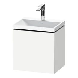 Duravit M&ouml;bel-Set L-Cube 45x35x48cm, 1 T&uuml;r, An R, m HL, we. ma (LC6949O18180000)
