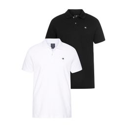 Poloshirt Champion "2 Pack Polo", Herren, Gr. M, schwarz, Obermaterial: 100% Baumwolle, Shirts