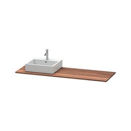 Duravit Massivholzkonsole XSquare 160x55x2cm, m 1 AS, B li, Amerik. Nussb (XS061HL7777)
