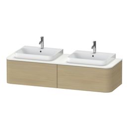 Duravit Waschtischunterschrank o. ES Happy D.2 Plus 35,4x160cm, 1 Ausz., BP b, Medit. Eiche (HP4946B71710010)