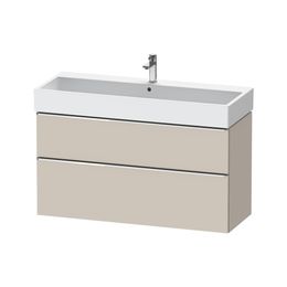 Duravit Waschtischunterschrank D-Neo 118,4x44,2cm, chr/Taup m, 1 Kast, 1 A (DE4375010910000)
