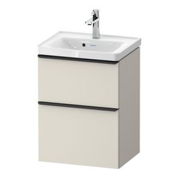Duravit Waschtischunterschrank D-Neo 48,4x37,2x62,5cm, 1 Kast, sw/Taup ma (DE43500BD910000)