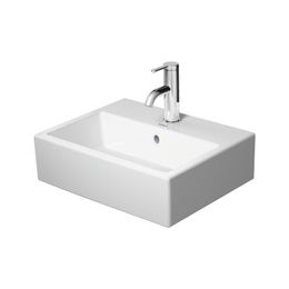 Duravit M&ouml;bel-Handwaschbecken Vero Air 45x35cm, m &Uuml;L, HLB, ohne Hahnloch, wei&szlig; (0724450060)