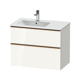 Duravit Waschtischunterschrank D-Neo 81x46,2cm, 1 Kast, B li, bron geb/we hgl (DE4366004220000)