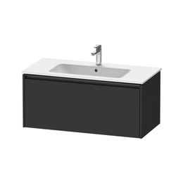 Duravit Waschtischunterschrank Ketho.2 101x48cm, graph matt, 1 Ausz., wandh&auml;ngend (K25064080800000)