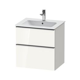 Duravit Waschtischunterschrank D-Neo 61x46,2cm, ES geb/w g, 1 Kast, 1 Ausz. (DE4361070220000)
