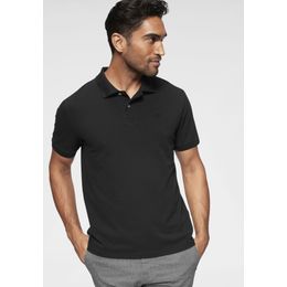 Poloshirt Tom Tailor "Basic", Herren, Gr. XXL, schwarz, Piqu&eacute;, Obermaterial: 100% Baumwolle, unifarben, normal, Flachstrickb&uuml;ndchen, Shirts, Baumwoll-Piqu&eacute;, Topseller