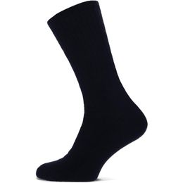 Arbeitssocken STAPP "Basset Socks Merino", Gr. 39, blau (marineblau), Obermaterial: 78% Viskose CV. 20% Polyester PES. 2% Elasthan EL., Socken