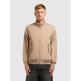 Blouson Khujo "AGANO", Herren, Gr. L, light camel, Web, 65% Polyester, 35% Baumwolle, unifarben, regular fit, eingesetzt Rippstrickb&uuml;ndchen, Jacken Blouson