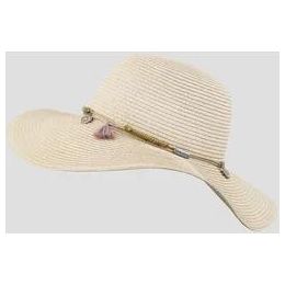 Sonnenhut Chillouts "Atlanta Hat", Damen, Gr. S (M), natural, Stroh, H&uuml;te, femininer Sonnenhut aus Papierstroh