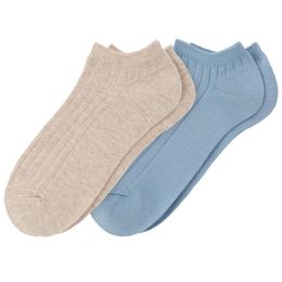 VanVaan 2 Paar Herren Sneaker-Socken im Set