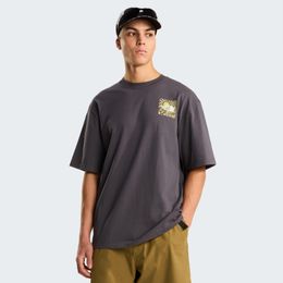 T-Shirt The North Face "M SUN OVERSIZE SHORT SLEEVE TEE-GRAPHIC", Herren, Gr. XXL, anthrazit grau, Obermaterial: 100% Baumwolle, normal, Rundhals, Shirts T-Shirt, sportlicher Stil, Kurzarm, f&uuml;r sportliche Aktivit&auml;ten und Freizeit