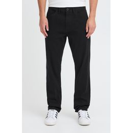 Chinohose Blend "BHStipo", Herren, Gr. 33, L&auml;nge 32, schwarz, Web, 98% Baumwolle, 2% Elasthan, unifarben, normal lang, Hosen Chinohose, Strukturierte Stoffhose im 5-Pocket-Look - Regular Fit