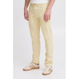 Chinohose Blend "BHRodney", Damen, Gr. 30, L&auml;nge 32, bleached sand, Web, 98% Baumwolle, 2% Elasthan, unifarben, Basic, regular fit normal, Hosen Chinohose, Stoffhose mit normalem Bund und schmalem Beinen - Slim Fit