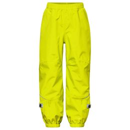 Regenhose Vaude "KIDS GRODY PANTS V", M&auml;dchen, Gr. 110/116, N-Gr, bright gr&uuml;n, Web, Obermaterial: 100% Polyester. Futter: 100% Polyester, Hosen Regenhose, wasserdicht, winddicht, atmungsaktiv, mit reflektierenden Details