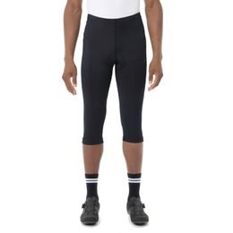 Fahrradhose Vaude "MEN'S MATERA 3/4 TIGHTS", Herren, Gr. M, N-Gr, schwarz, Obermaterial: 74% Polyester, 26% Elasthan, Hosen Fahrradhose, 3/4-L&auml;nge, bequeme Passform