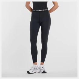 Funktionstights New Balance, Damen, Gr. XL, N-Gr, schwarz, Obermaterial: 71% Polyester, 29% Elasthan, Hosen, elastischer Materialmix, schnelltrocknend, sportlicher Stil