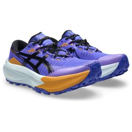 Trailrunningschuh asics "TRABUCO MAX 5", Herren, Gr. 42,5, cobalt burst, schwarz, Synthetik, Textil, Schuhe
