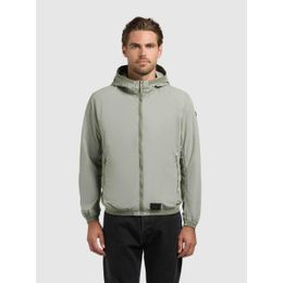 Blouson Khujo "DERF", Herren, Gr. L, cloud gr&uuml;n, Web, 100% Nylon, regular fit h&uuml;ftlang, eingesetzt angesetztes B&uuml;ndchen, Jacken Blouson