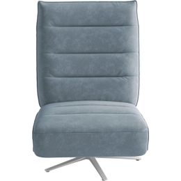 Sit & More TV-Sessel SIT & MORE "Eve", hellblau, B:80cm H:109cm T:98cm, 98% Polyester 2% Polyamid, Sessel, mit Herz-Waage und 2 Motoren, Bedienfelder im Sitz