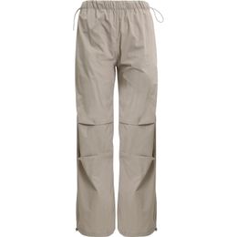 Cargohose DEF "DEF Damen DEF Wide Cargopants", Damen, Gr. L, US-Gr&ouml;&szlig;en, sand, 60% Polyester, 40% Polyamid, unifarben, normal, Hosen Cargohose