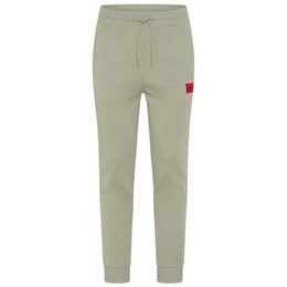 Sweathose Hugo "Doak", Damen, Gr. L, N-Gr, light, pastel gr&uuml;n337, Sweatware, Obermaterial: 100% Baumwolle, unifarben, regular fit lang, Hosen Sweathose, elastischer Bund, Regular Fit, Seitentaschen, Ges&auml;&szlig;tasche