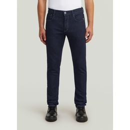 G-Star Raw Regular-fit-Jeans G-STAR "3301 Slim Jeans", Herren, Gr. 28, L&auml;nge 30, rinsed, Obermaterial: 79% Baumwolle, 20% Baumwolle, 1% Elasthan, Jeans