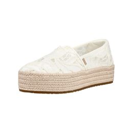 Toms Shoes Espadrille TOMS "TOMS Halbschuhe Textil", Damen, Gr. 40, natural, Textil, Schuhe Espadrille