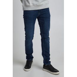 Slim-fit-Jeans Blend "BHJet", Herren, Gr. 27, L&auml;nge 30, denim dunkelblau, Jeans, 93% Baumwolle, 6% Polyester, 1% Elasthan, unifarben, slim fit normal, Jeans Slim-fit-Jeans, Jeanshose mit normalem Bund und enger werdendem Bein - Jet Fit