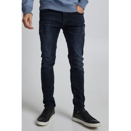 Skinny-fit-Jeans Blend "BHEcho", Herren, Gr. 28, L&auml;nge 34, denim blau schwarz, Jeans, 89% Baumwolle, 7% Elastodien, 4% Elasthan, unifarben, skinny fit normal, Jeans, Jeanshose mit normalem Bund und schmalem Bein - Echo Fit