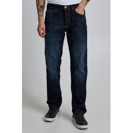 Relaxhose Blend "BHRock", Herren, Gr. 38, L&auml;nge 30, dunkelblau, Jeans, 98% Baumwolle, 2% Elasthan, unifarben, regular fit normal, Hosen Relaxhose, Jeanshose mit normalem Bund und geradem Bein - Rock Fit