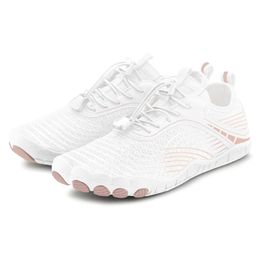 Sneaker Vivance "Slip-On-Sneaker", Damen, Gr. 38, bunt (wei&szlig;, rose), Obermaterial: 100% Textilmaterial. Decksohle: 100% Textilmaterial. Futter: 100% Textilmaterial. Laufsohle: 100% Synthetik, mehrfarbig, Basic, Schuhe Sneaker, mit flexibler Sohle, Freizeitschuh, Halbschuh VEGAN