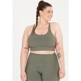 Sport-BH Endurance "Thalia", Damen, Gr. 48/50, grau, 23% Elasthan, 77% Polyamid, unifarben, BHs Sport-BH, mit mittelhoher St&uuml;tze