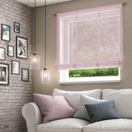 Neutex for you! Raffrollo NEUTEX FOR YOU "Libre-ECO" Gr. 4, lila (flieder), B:120cm H:140cm, Jacquard, Obermaterial: 100% Polyester, Raffrollos
