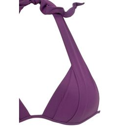 Lascana Set: Triangel-Bikini lila Gr. 32 Cup A. Ohne B&uuml;gel