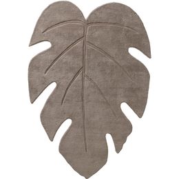 Teppich HEINE HOME Gr. 2, grau, B:120cm H:14mm L:90cm, Wolle, Teppiche, Teppich
