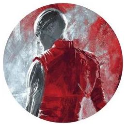 Fototapete Komar "Vlies selbstklebend - Avengers Painting Nebula - Gr&ouml;&szlig;e 125 x 125 cm", rot (rot, schwarz, wei&szlig;), B:125m L:125m, Vlies, Tapeten, Kinderzimmer