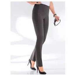 Dehnbund-Hose Stehmann, Damen, Gr. 54, Normalgr&ouml;&szlig;en, grau (grafit), 72% Viskose, 25% Polyamid, 3% Elasthan, unifarben, lang, Hosen, Topseller