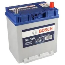 Bosch Starterbatterie S4 12 V, 40 Ah, 330 A 0 092 S40 300 12V 40Ah 330A f&uuml;r HYUNDAI DODGE HONDA 37110G5400 DP370APU035CH0U 3711005200