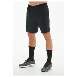 Shorts Endurance "Vanclause", Herren, Gr. L, US-Gr&ouml;&szlig;en, schwarz, 87% Polyester, 13% Elasthan, unifarben, kurz, Hosen Shorts, mit schnelltrocknendem Funktionsstretch