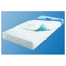 Matratzenauflage "Dormisette Protect & Care Inkontinenzauflage, 5-lagig", wei&szlig; (wei&szlig;, blau), B:70cm L:90cm, Bezug: 100% Polyester. Beschichtung: 100% Polyurethan, Dormisette PROTECT & CARE, Matratzenzubeh&ouml;r