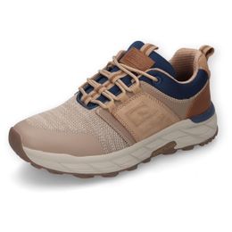 Sneaker Camel Active, Herren, Gr. 41, grau (stone, multi), Synthetik, Textil, Schuhe Sneaker, Retro Sneaker, Chunky Sneaker, Schn&uuml;rschuh f&uuml;r den Alltag