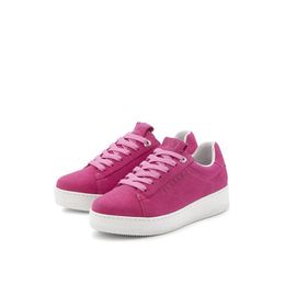 ELBSAND Sneaker 'Freizeitschuh, Lederschuh, Ledersneaker, Turnschuh, Schn&uuml;rschuhe' pink Gr. 36 f&uuml;r Damen