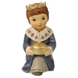 Krippenfigur Goebel "Krippenfiguren, Weihnachtsdeko", bunt, B:5,5cm H:8,5cm, Steingut, Dekofiguren, Steingut, Figur - Balthasar