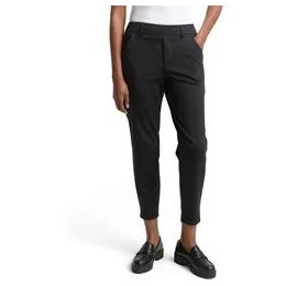 Schlupfhose Tom Tailor DENIM, Damen, Gr. S (36), N-Gr, schwarz, Jersey, Obermaterial: 74% Polyester, 22% Viskose, 4% Elasthan, unifarben, bequem kn&ouml;chellang, Hosen Schlupfhose, im Jogg-Pant Stil, Topseller