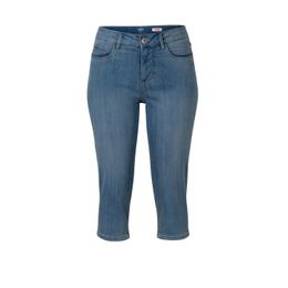7/8-Jeans STOOKER WOMEN "Tahiti Denim Capri Slim Fit", Damen, Gr. 36, blau (light blau), Denim/Jeans, 84% Baumwolle, 14% Polyester, 2% Elasthan, eng 7/8-L&auml;nge, Jeans, Capri Slim Fit Casual Clean Wash Denim Jeans f&uuml;r Damen